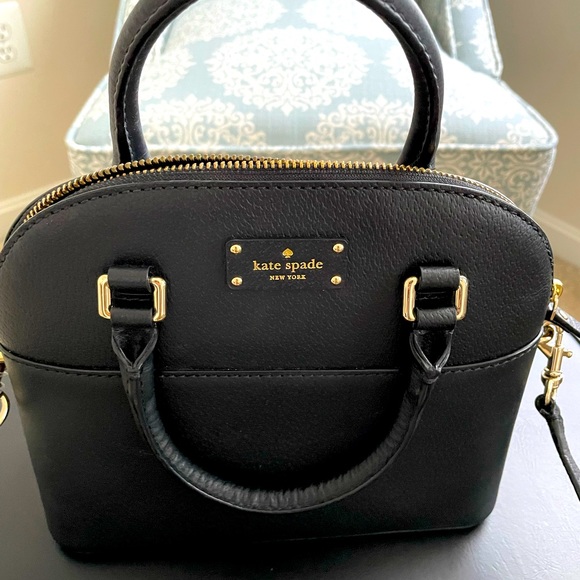 kate spade | Bags | Kate Spade Black Grove Street Carli Leather ...
